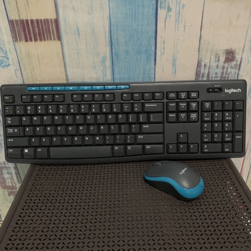 Jual Keyboard Logitech Mk275 Keyboard Dan Mouse Wireless Shopee Indonesia