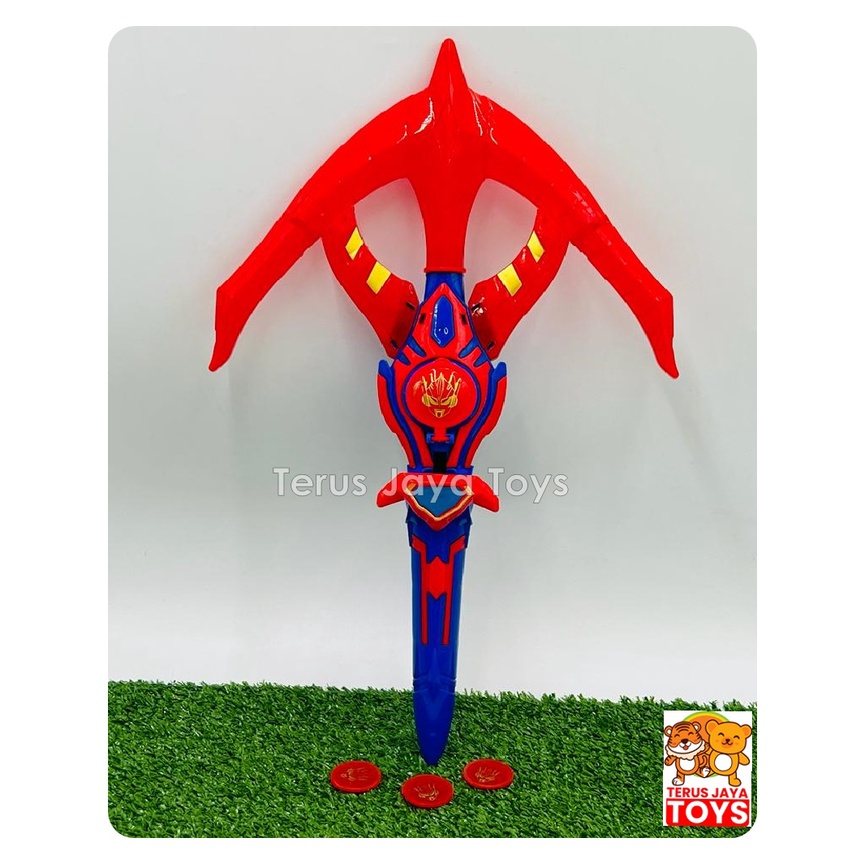Jual Mainan anak senjata tajos ultraman elektrik - pedang ultraman ...