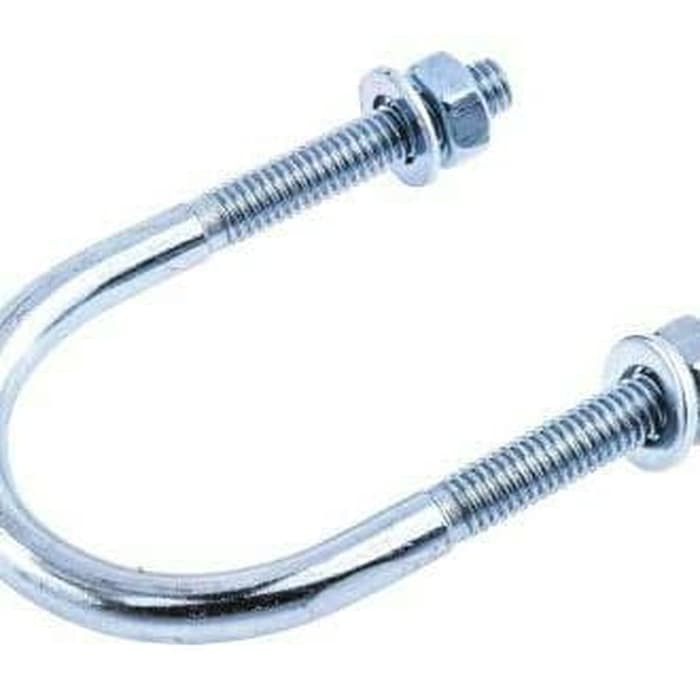 Jual u bolt 5/16 x 1/2 inch baut pipa klem pipa baut U galvanis pipa 1/ ...