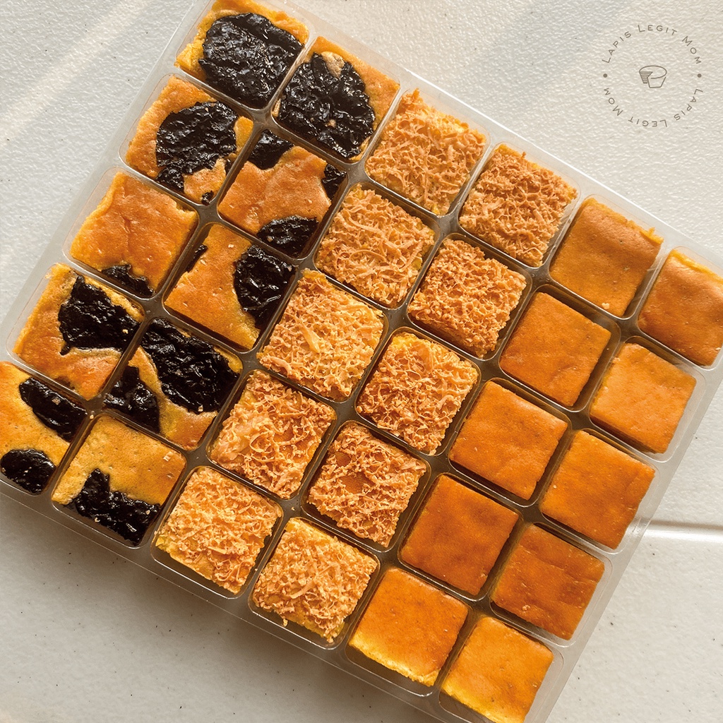 Jual Lapis Legit Bites Mix 3 Rasa (30 bites) - Lapis Legit Mom | Shopee ...