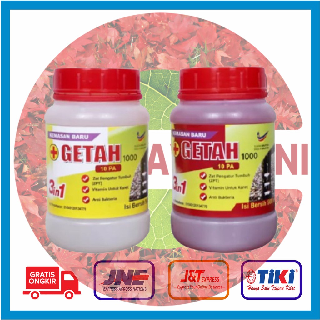 Jual ZPT Vitamin Perangsang Getah Pohon Karet Plus Getah 3in1 @ 500 Ml ...