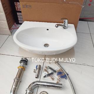 Jual WASHTAFEL SET TOTO LW246 WASTAFEL CUCI TANGAN | Shopee Indonesia