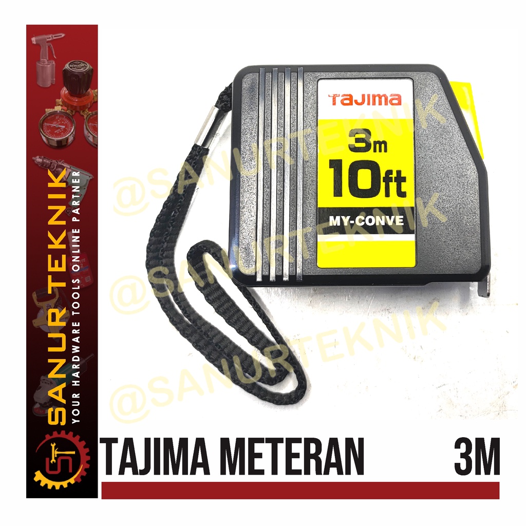 Jual Meteran 3m /Measuring Tape TAJIMA My Conve 3 meter/ 3meter/ 3 m ...