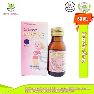 Jual Interzinc Sirup 60 ML - Pengganti cairan tubuh dan mencegah ...