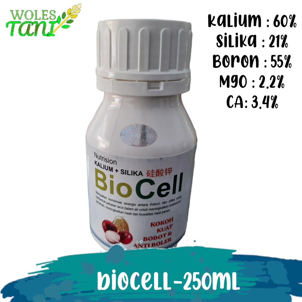 Jual Biocell 250 ml Pupuk Penambah Bobot dan Anti Moler | Shopee Indonesia
