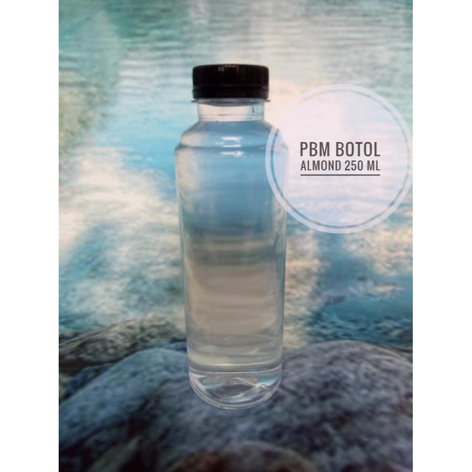 Jual Botol Almond 250 ml. Botol Plastik 250 ml Putih | Shopee Indonesia