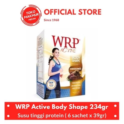 Jual WRP BODY SHAPE 234GR (39GR ISI 6 SACHET) Indonesia|Shopee Indonesia