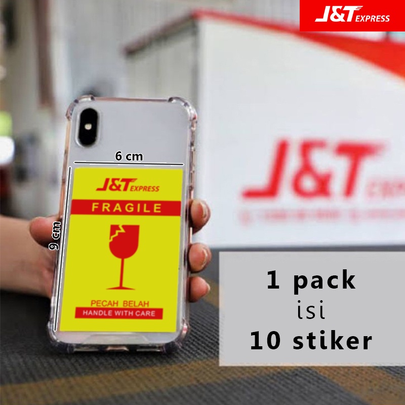 Jual Stiker Fragile JNT J&T Express KW | Shopee Indonesia