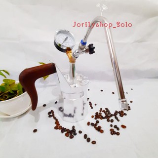 Jual STEAMER MILK | ALAT KOPI MANUAL MODEL Y SILVER 450ml & 600ml ...