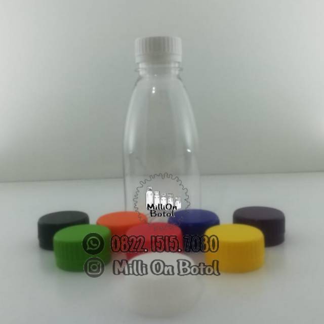 Jual Botol Plastik PET Cantik 300 ml / Botol Kemasan Minuman 300ml ...