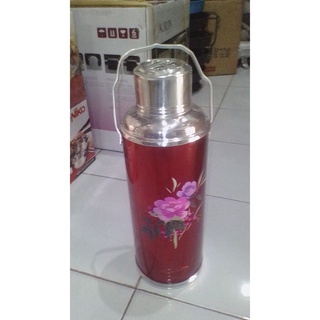 Jual Termos Kaca Ching Kiang RRT Kaleng Jadul Jamu Thermos Panas Kopi ...