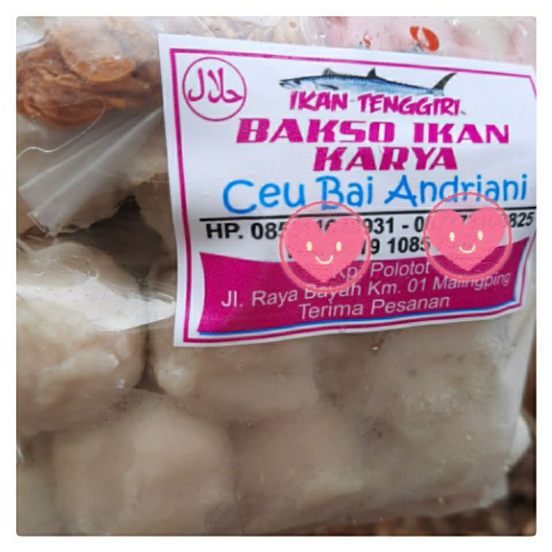 Jual Baso Ikan Ceu Bai Malimping Lebak Banten isi 25pcs Enak berasa ...