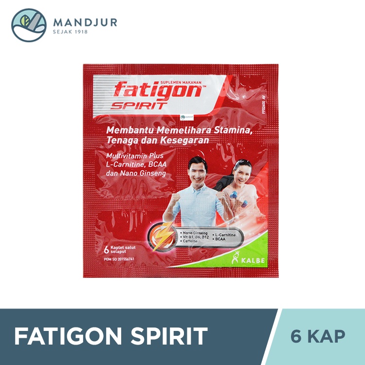Jual Fatigon Spirit - Multivitamin Penambah Energi dan Stamina Tubuh ...