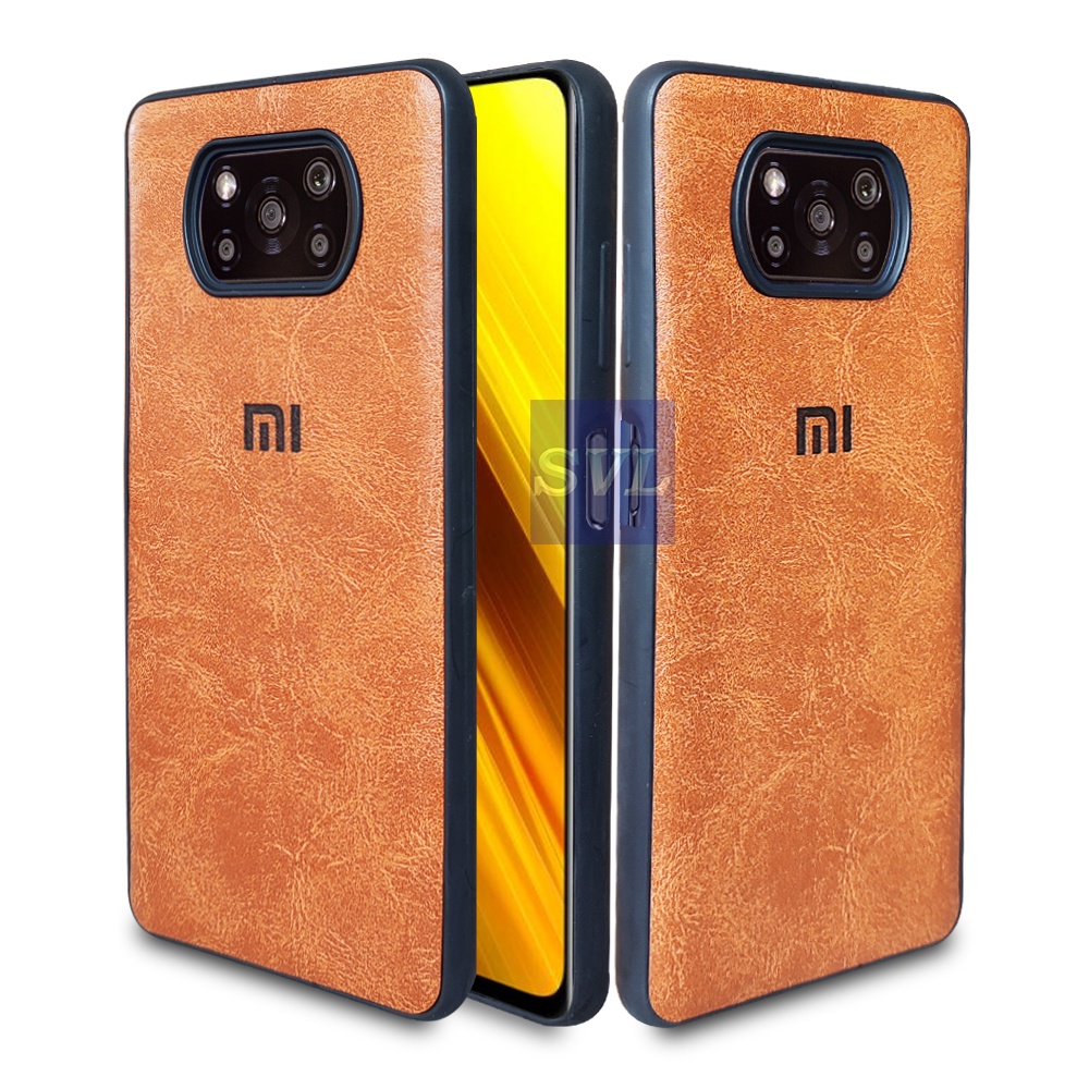 Jual Xiaomi Poco X3 / NFC / PRO Leather Case Casing Softcase Slim Kulit ...