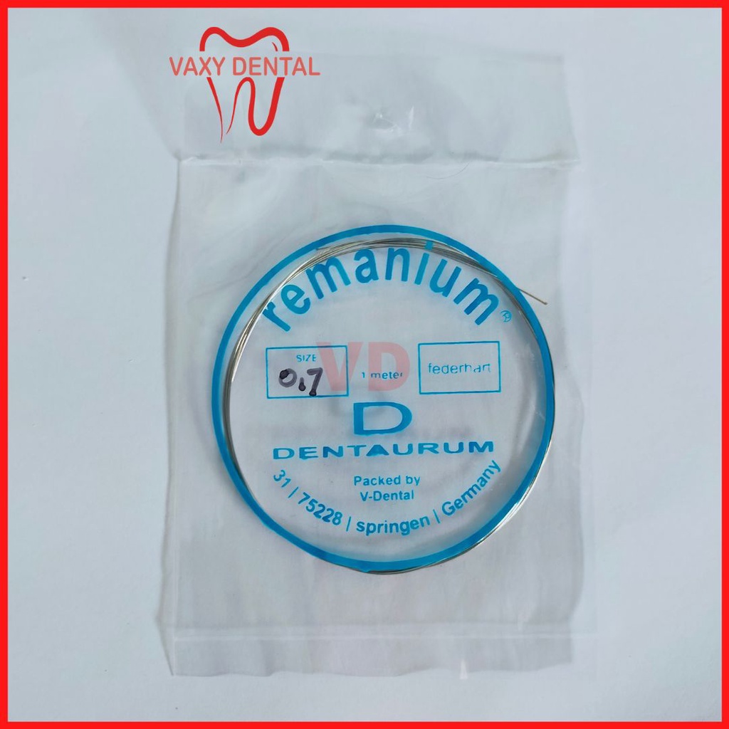 Jual Kawat Klamer no. 0.6 , 0.7 , 0.8 , 0.9 Panjang 1 meter Merk Remanium Dentaurum Sebagai ...