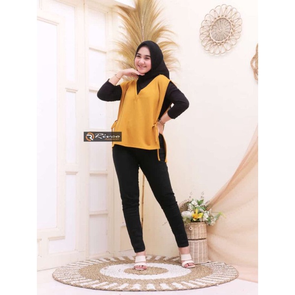 Jual VEST V NECK/ROMPI HITS/ROMPI KEKINIAN/ROMPI FREE SIZE/ROMPI MASA ...