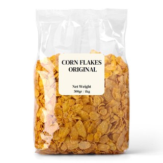 Jual Corn Flakes Rasa Original Kiloan 1 kg / Corn Flake Sereal Jagung ...