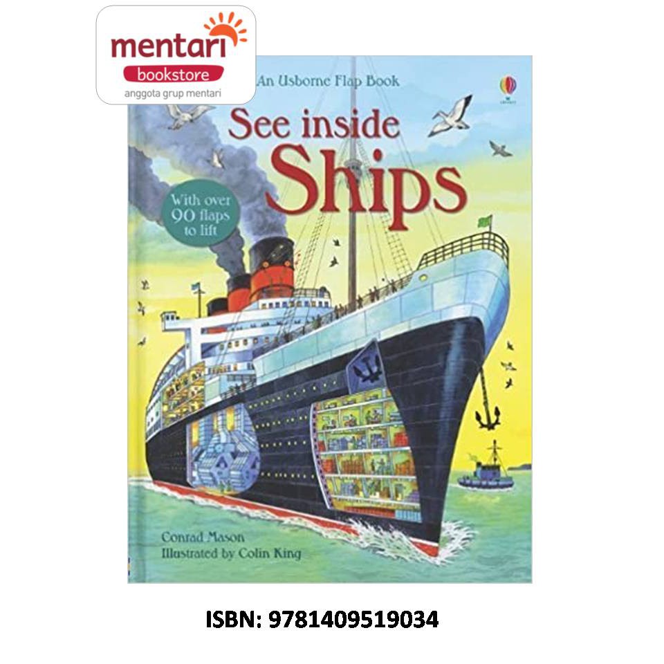 Jual See Inside - Ships | Buku Cerita Anak Usborne | Shopee Indonesia