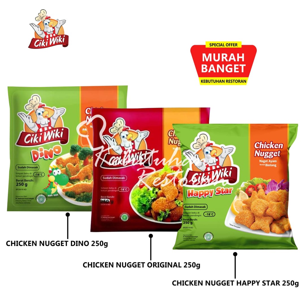 Jual Ciki Wiki Nuggets / Sunny Gold / Karaage Japanese Chicken Tempura ...