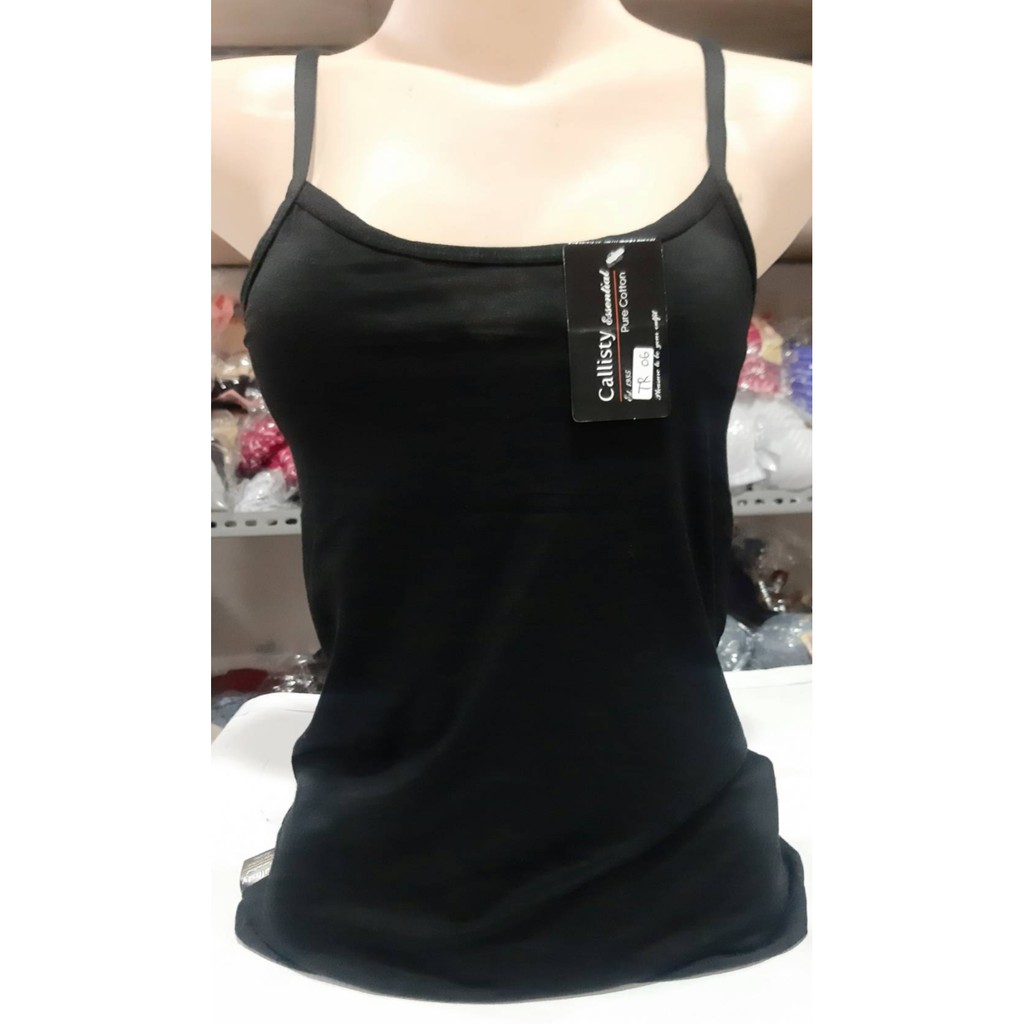 Jual Tanktop Wanita BelleWear hitam/putih/krem | Shopee Indonesia