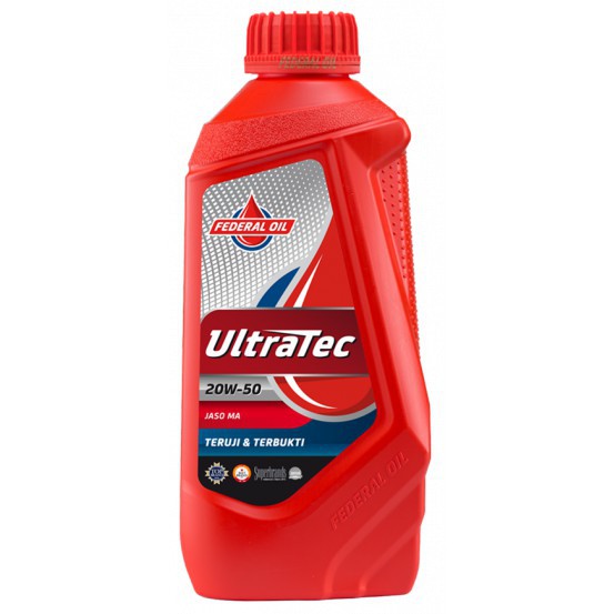 Jual OLI FEDERAL ULTRATEC 800 ML SAE 20W-50 ( Oli mesin motor ...