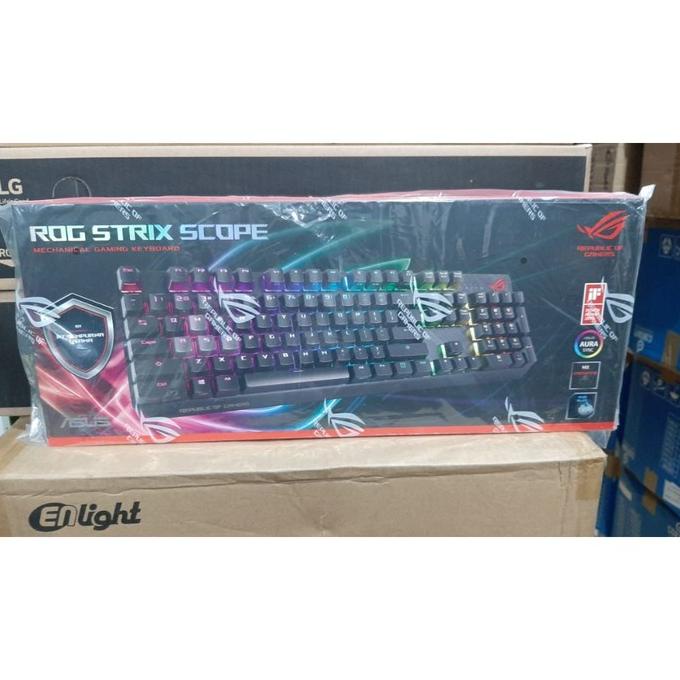 Jual Asus Rog Strix Scope Pbt Mechanical Gaming Keyboard - Brown Switch ...