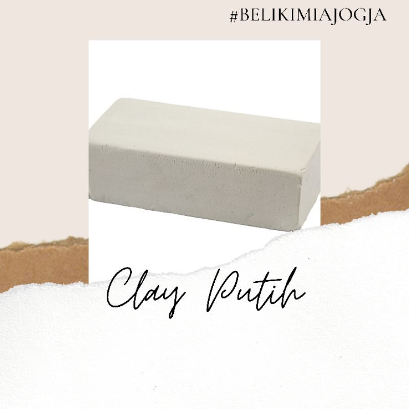 Tanah Liat / Kerajinan Tanah / Clay Putih / DAS Clay 1Kg | Shopee Indonesia