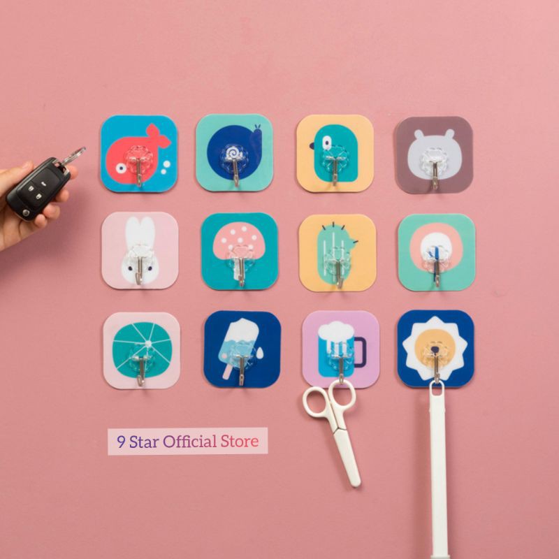 Jual Sticker gantungan / gantungan dinding, kaca super lengket banyak ...