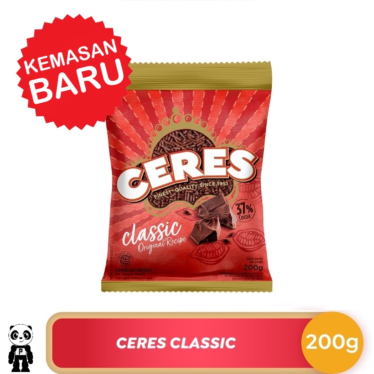 Jual Ceres Classic 200g Coklat Meses Butir Chocolate Meises | Shopee ...