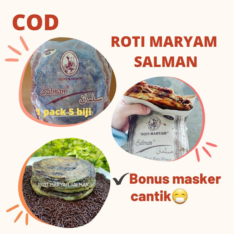 Jual roti maryam salman roti maryam Roti maryam salma coklat maryam ...