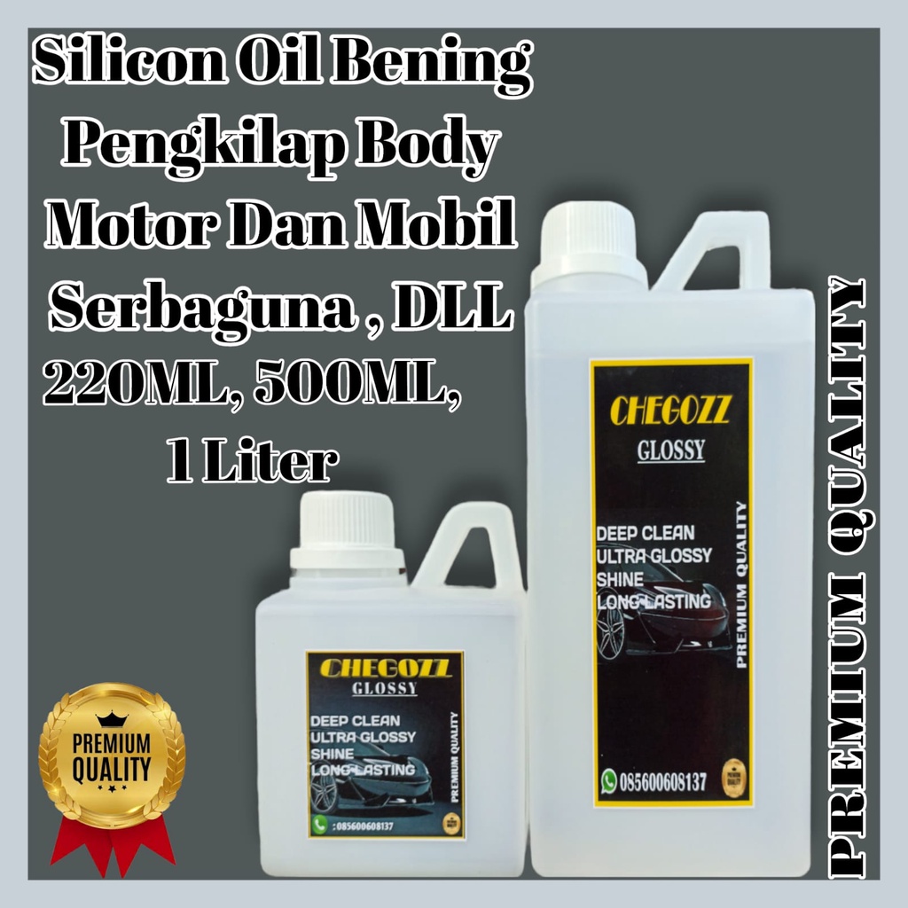 Jual Silicon Oil Semir Ban Body Motor Dan Mobil Putih Bening 220 ML - 1 ...