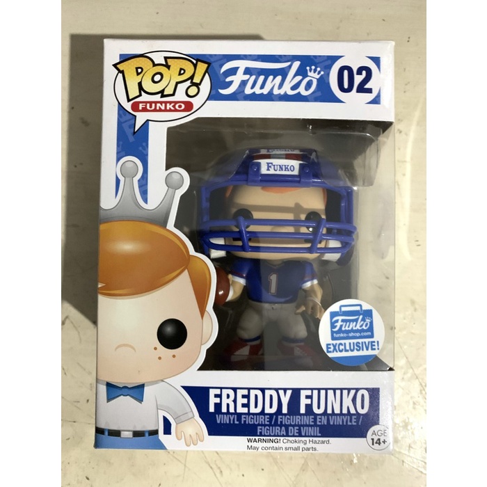 Jual Funko POP! - Rugby Player Freddy Funko in American Football Suit ...