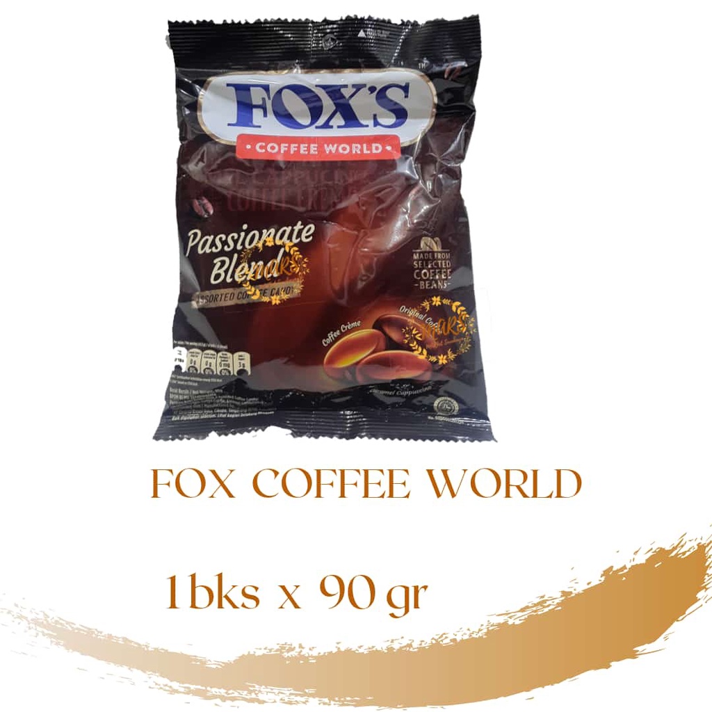 Jual Fox's Coffee World Candy 90 gr | Shopee Indonesia