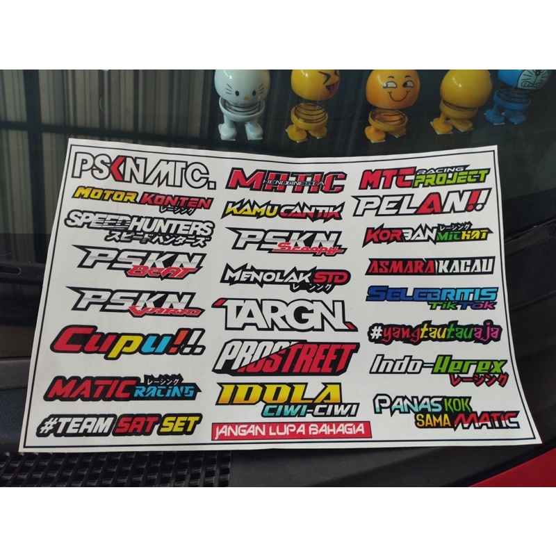 Jual Stiker Pack Racing Stiker Pack Sponsor Racing / Stiker Helm ... Jual Stiker Pack Racing Stiker Pack Sponsor Racing / Stiker Helm ...