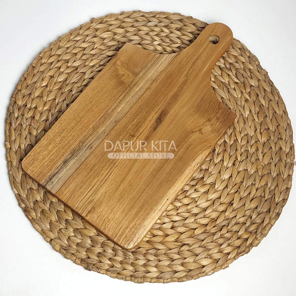 Jual Talenan Kayu JATI Model Pingul Ukuran 17x34 cm | Shopee Indonesia