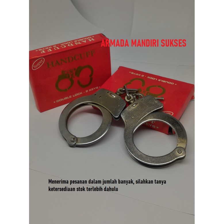 Jual Borgol Tangan Dus Merah l Borgol Double Lock l Borgol Besi ...