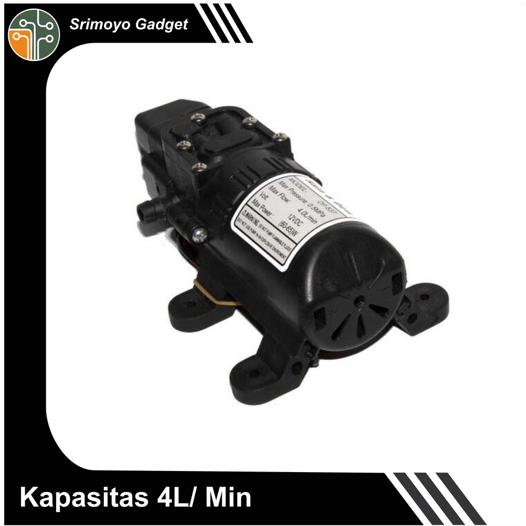 Jual Pompa Air Tekanan TInggi 12V - Pompa Cuci Kendaraan Mobil Motor ...