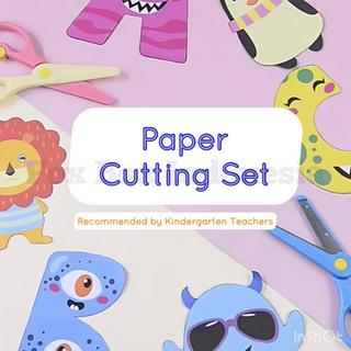 Jual Paper Cutting Set Latihan Menggunting PAUD TK Gunting Kertas ...