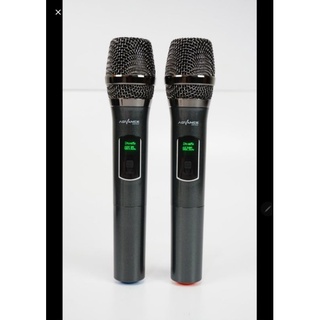 Jual mic wireless double advance 201/202/203 microphone advance 201/202 ...
