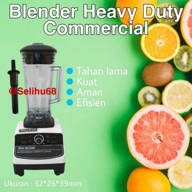 Jual Blender Heavy Duty Commercial Ice Blenders Profesional Drink Machine WM-787 GARANSI ...