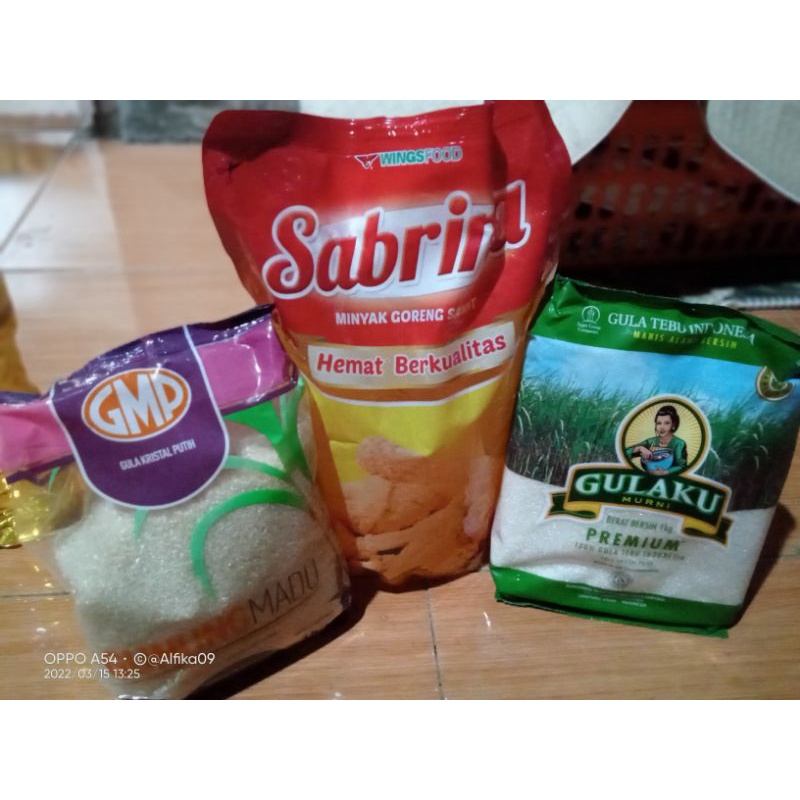 Jual Paket minyak goreng 2liter harga subsidi Rp 28.000 banded susu ...