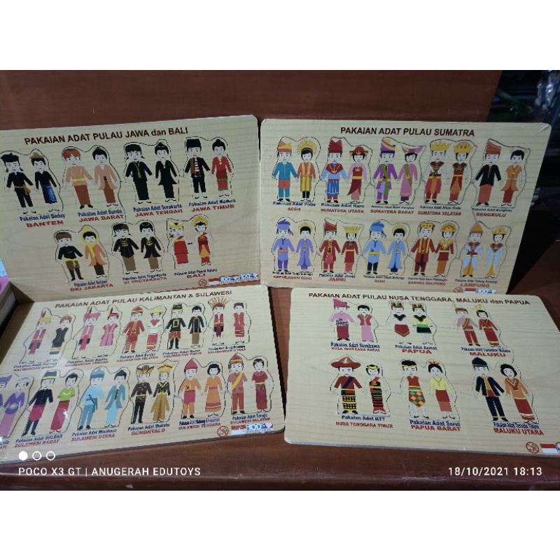 Jual Puzzle Pakaian Adat | Shopee Indonesia