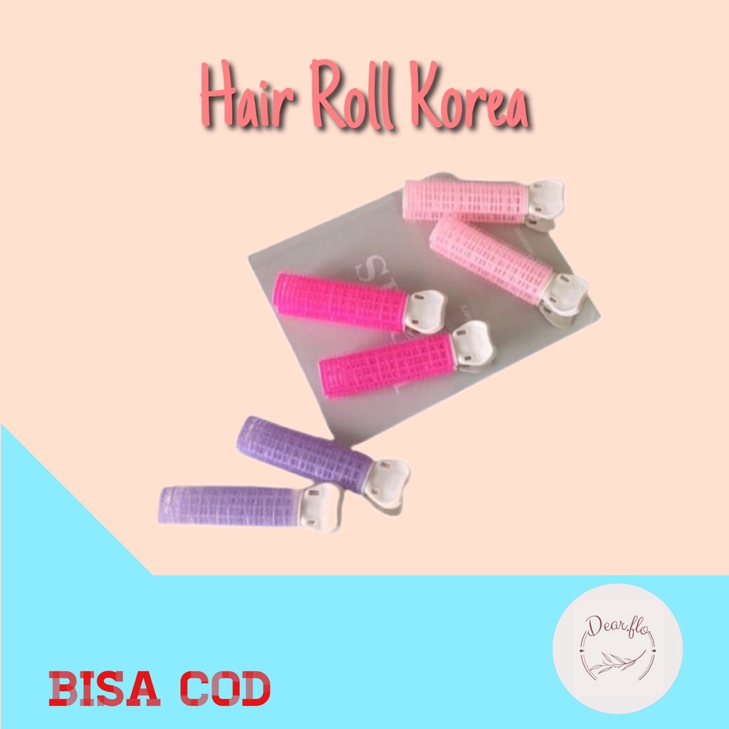 Jual PREMIUM HAIR ROLL-ROLL RAMBUT PONI ROLL PONI JEPIT KOREA | Shopee ...