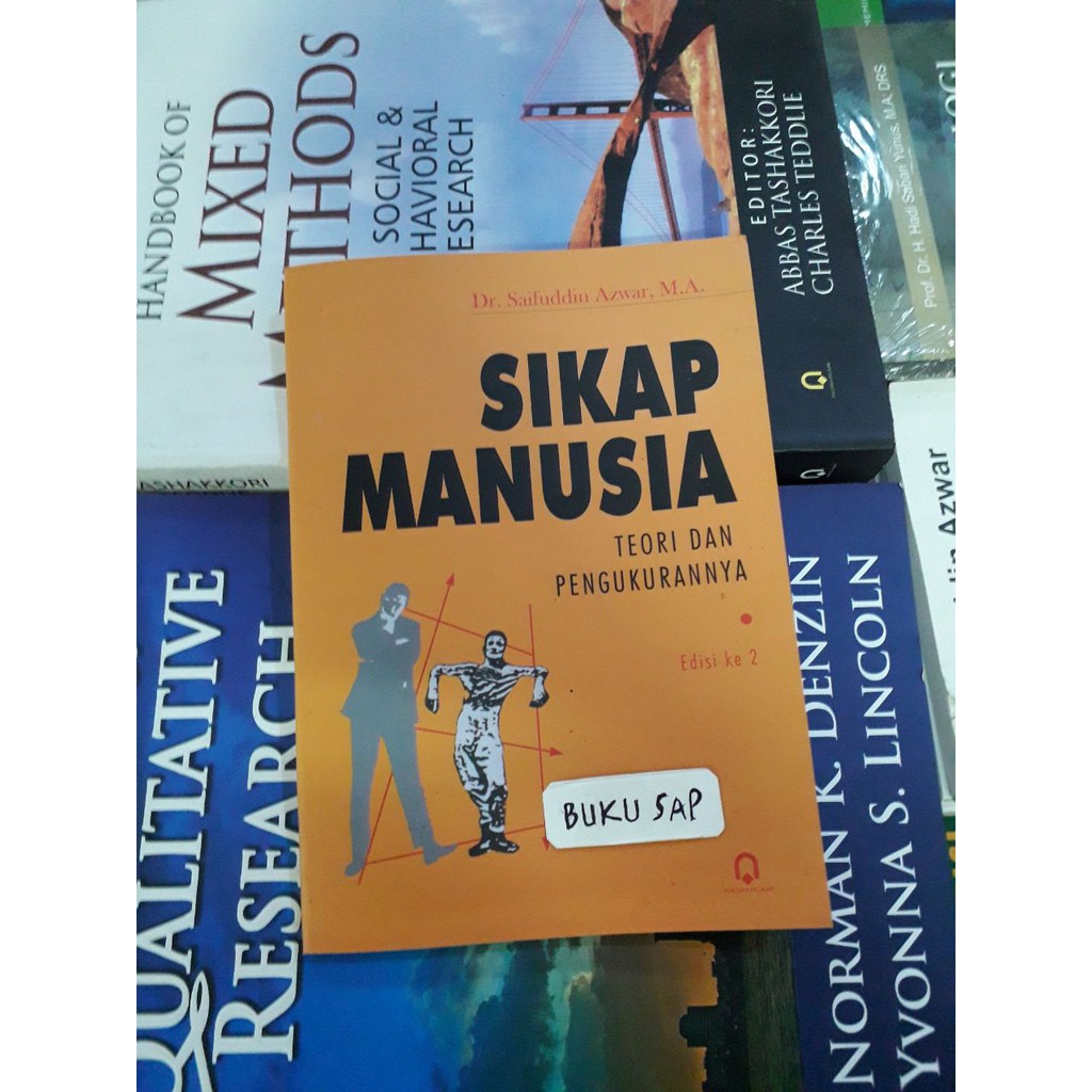 Jual Buku Sikap manusia edisi 2 - saifuddin azwar ORIGINAL | Shopee ...