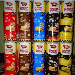 Jual MISTER POTATO CRIPS KALENG ALL VARIAN 85 GRAMMISTER POTATO CRIPS ...