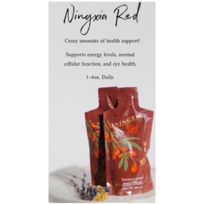 Jual Ningxia Red Young Living Sachet/Ningxia Sachet | Shopee Indonesia