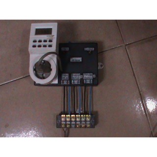Jual panel timer lampu jalan komplik (pju) otomatis dari daya 2rb w ...