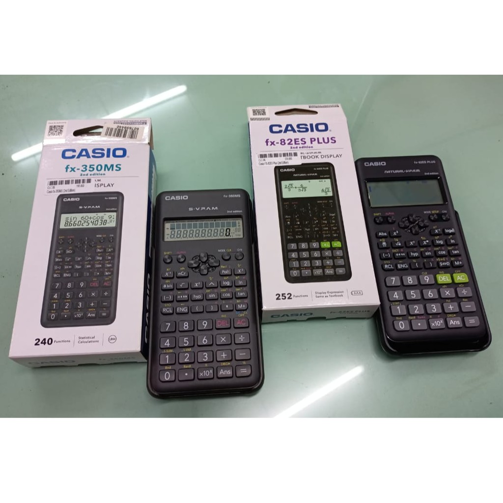 Jual KALKULATOR CASIO ORIGINAL/KALKULATOR MAHASISWA/KALKULATOR DAGANG ...