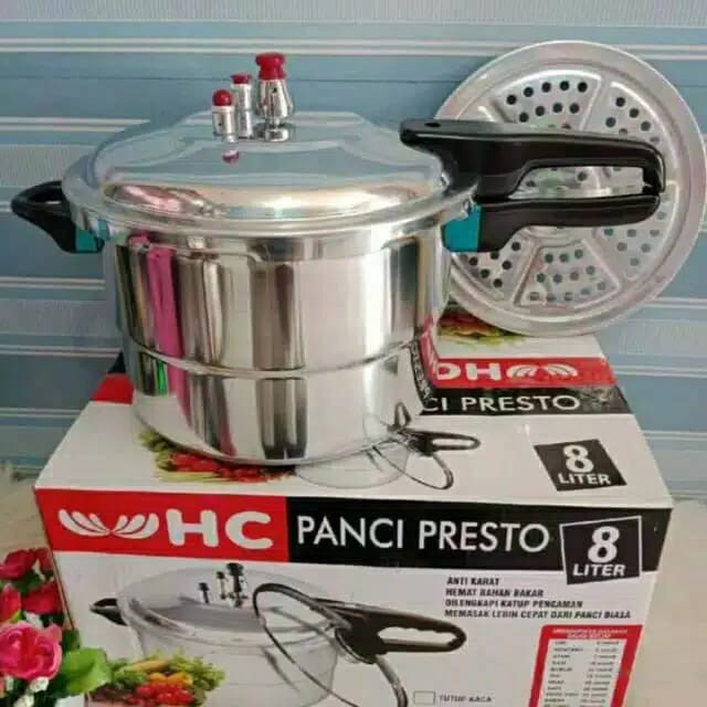 Jual Panci Presto 8 Liter HC Alumunium | Shopee Indonesia