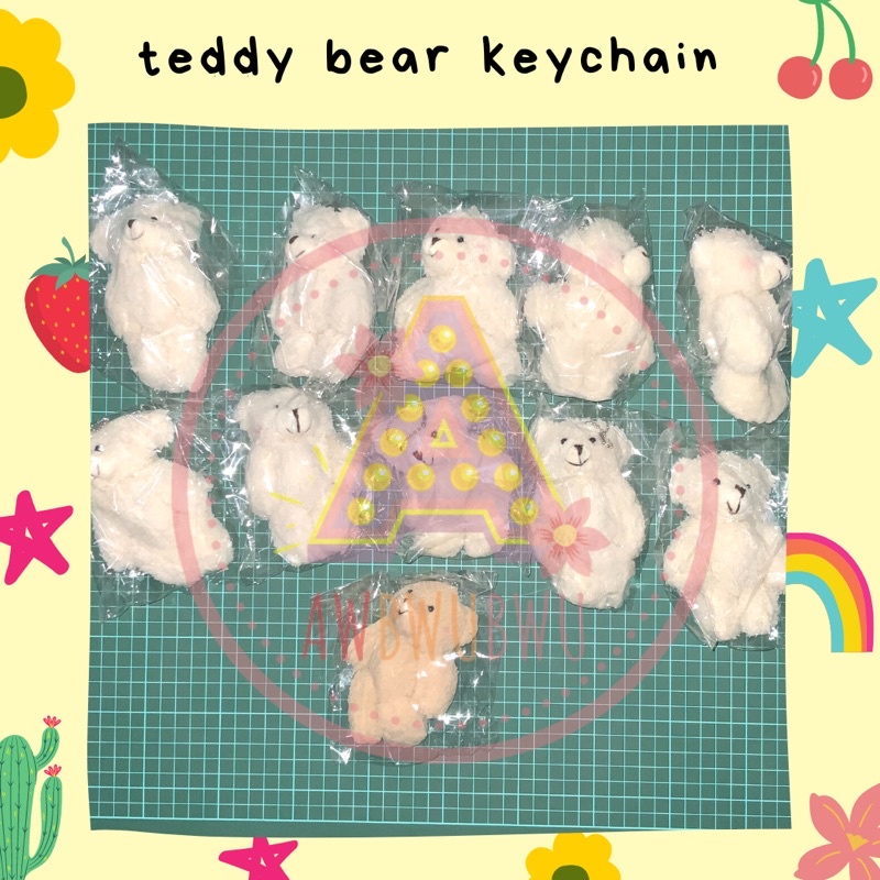 Jual [BACA DESKRIPSI] TEDDY BEAR KEYRING HAECHAN JOHNNY | Shopee Indonesia